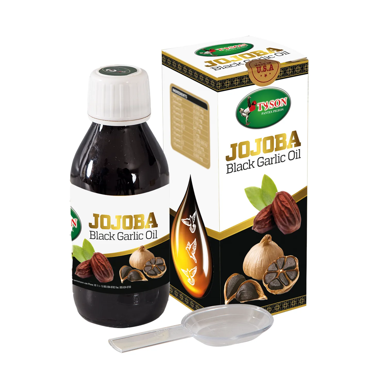 Si̇yah Sarimsak Ve Jojoba Yaği (100ml) Jojoba Black Garlic Oil - Tyson