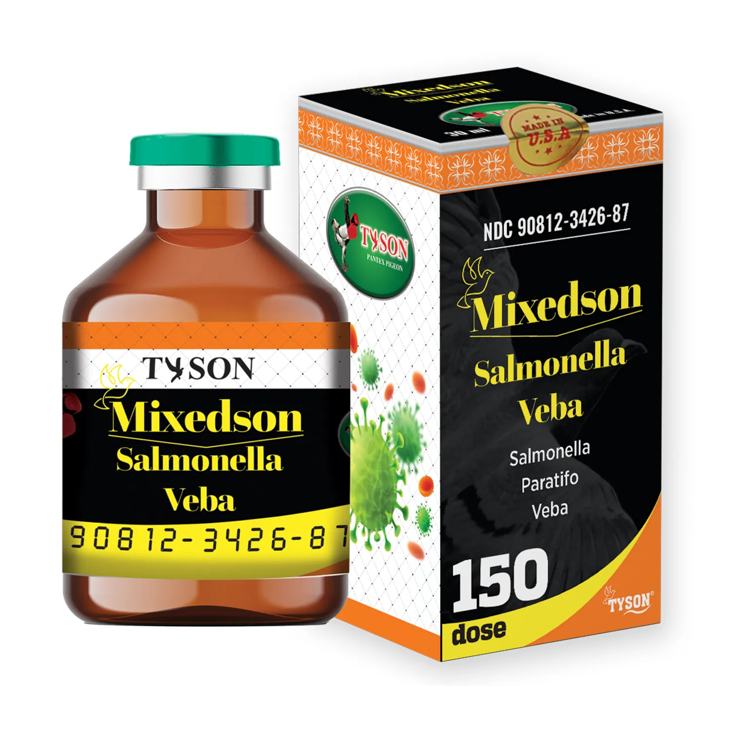 Mixedson Salmonella Veba (Canli Aşi) 150 Dozluk - Tyson